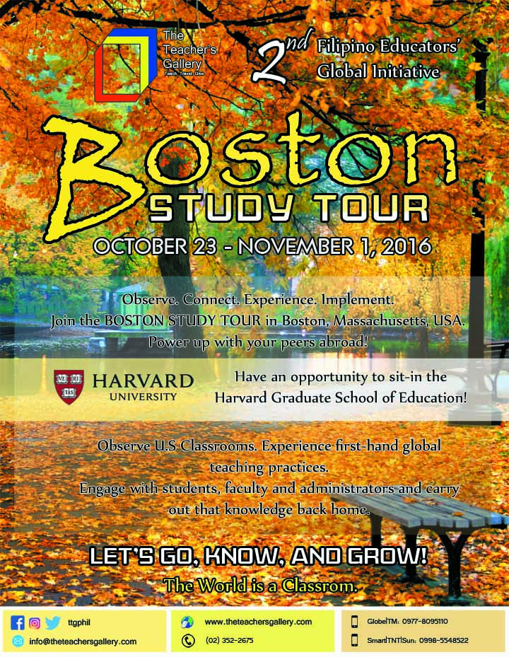 Study Tour 2016 | The Teacher's Gallery