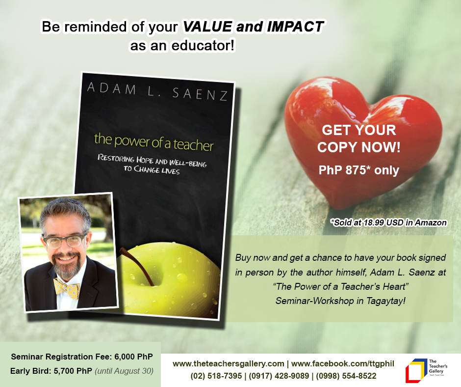 Book-Sale_FB_Power-of-a-Teacher-Heart | The Teacher's Gallery